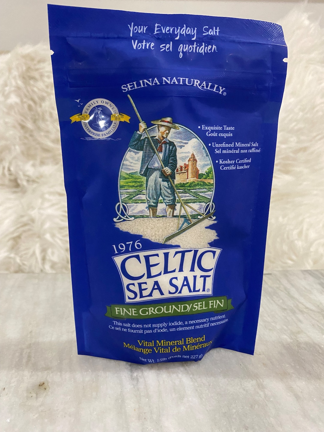 1 LB Celtic Sea Salt Fine Ground/sel Fin - Etsy