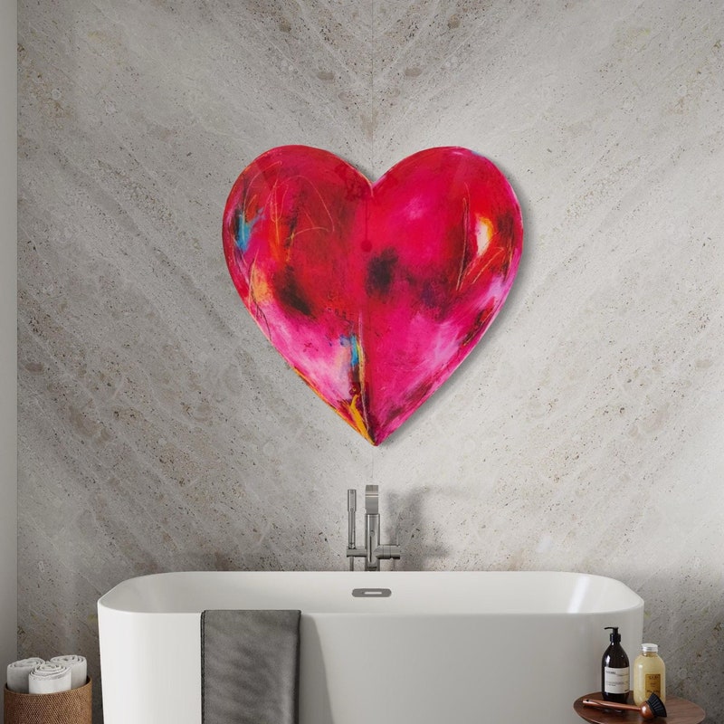 Heart Wall Art - Etsy