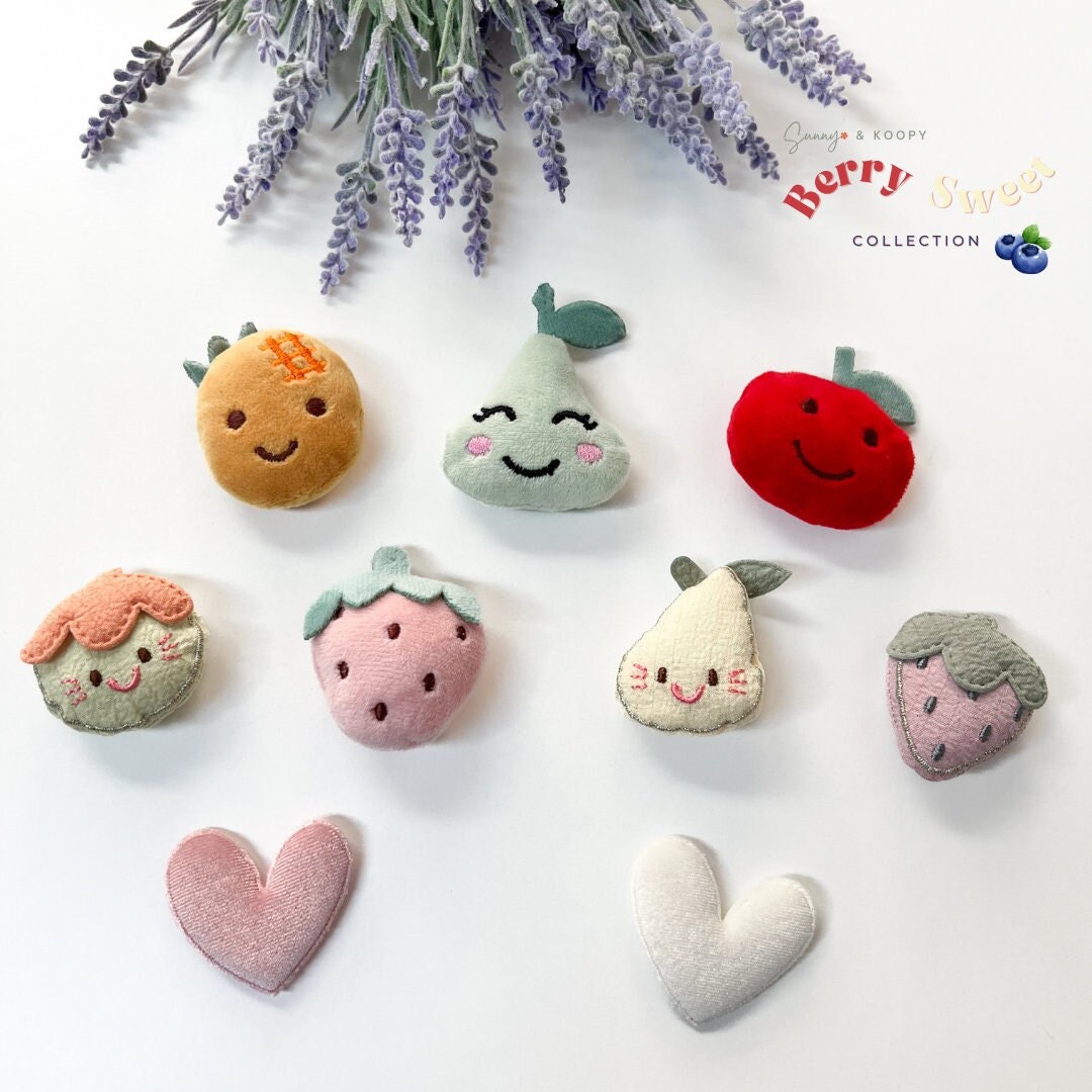Custom Plush Patch Add On, Summer Patch, Fruit Patch, Pineapple Plush ...