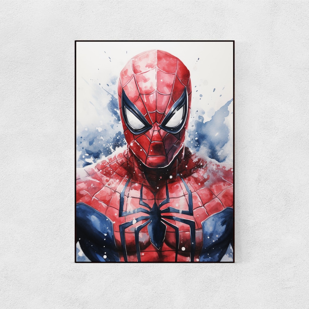 Posters Spiderman Download Print Superhero Art - Etsy