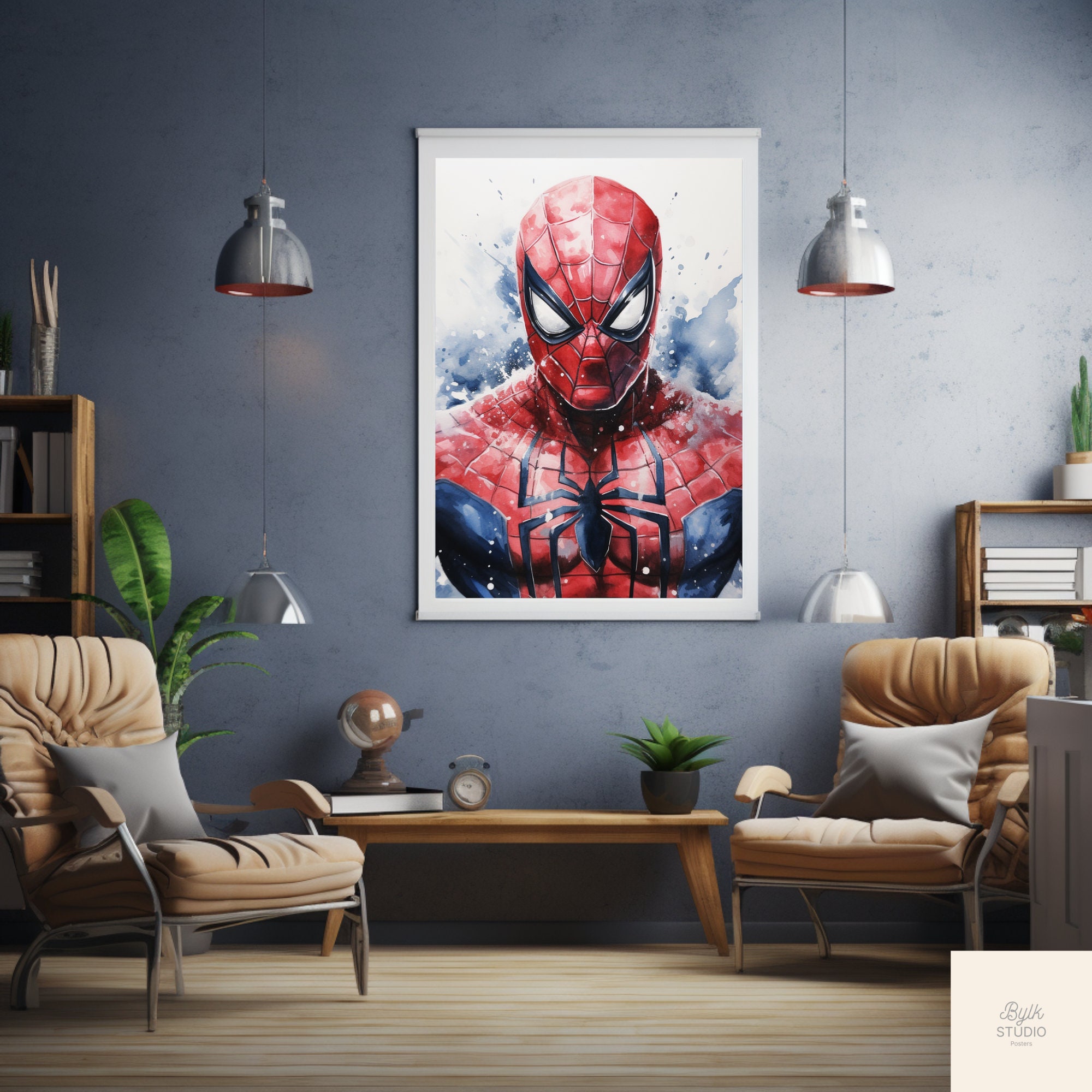 Posters Spiderman Download Print Superhero Art - Etsy