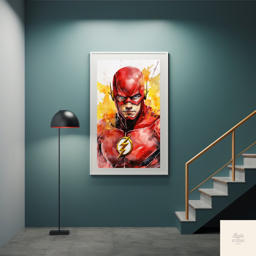 Flash Posters Digital Print Home Decor - Etsy