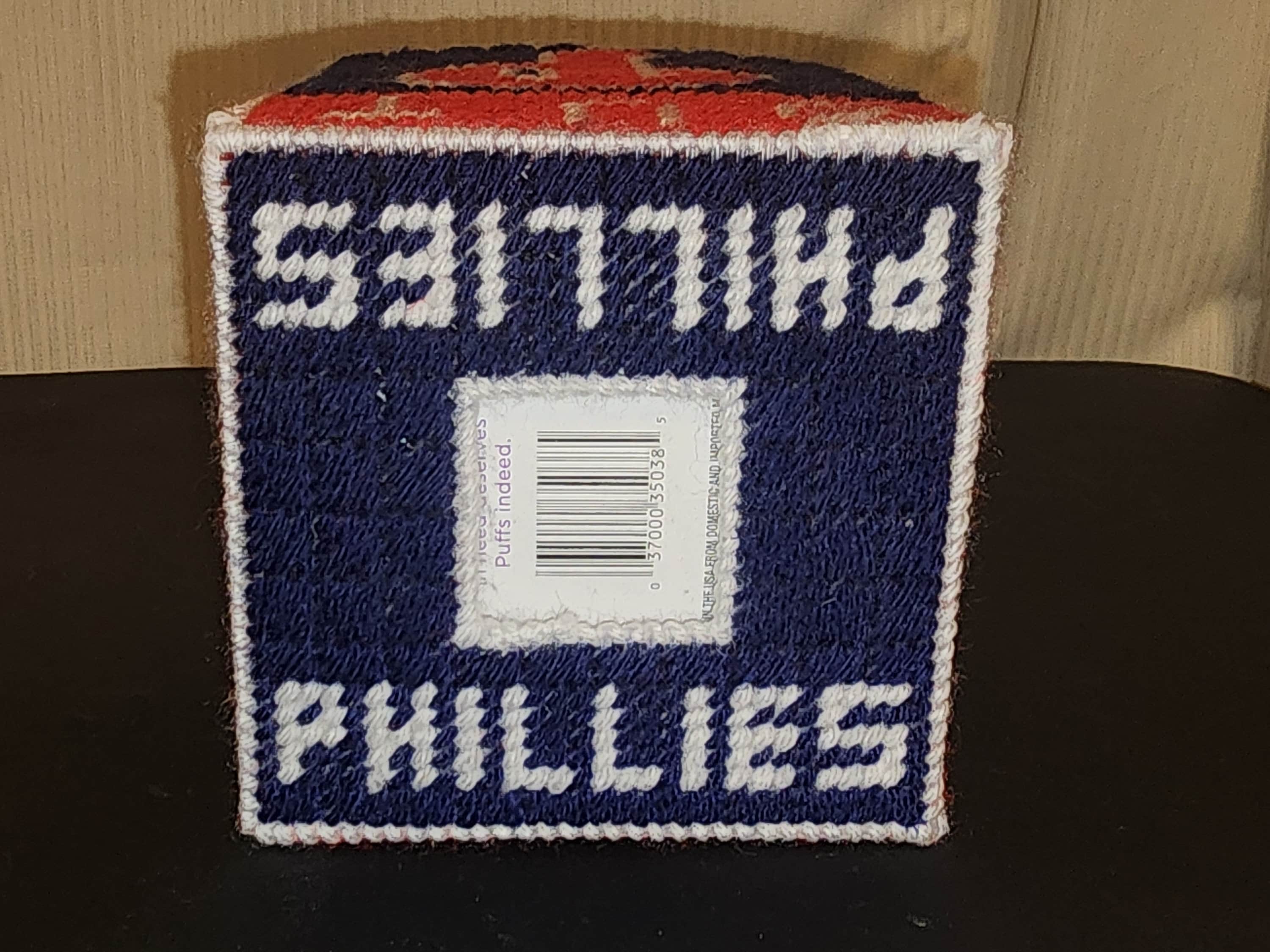Philadelphia Phillies Bat Tissue Box Cover - Etsy