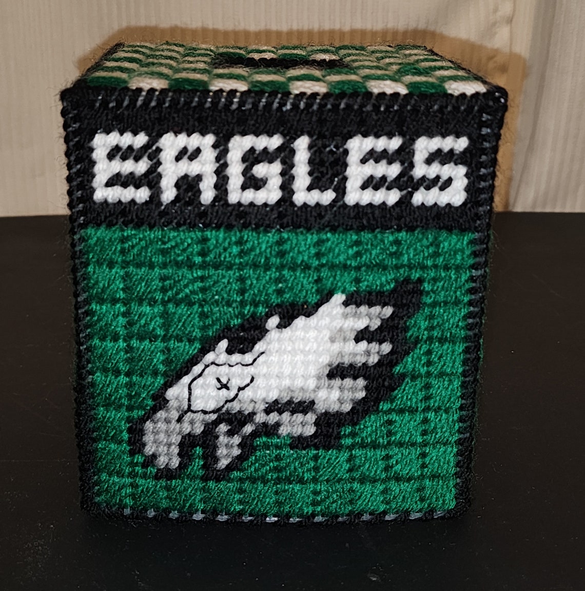 Philadelphia Eagles Tissue Box Cover - Etsy