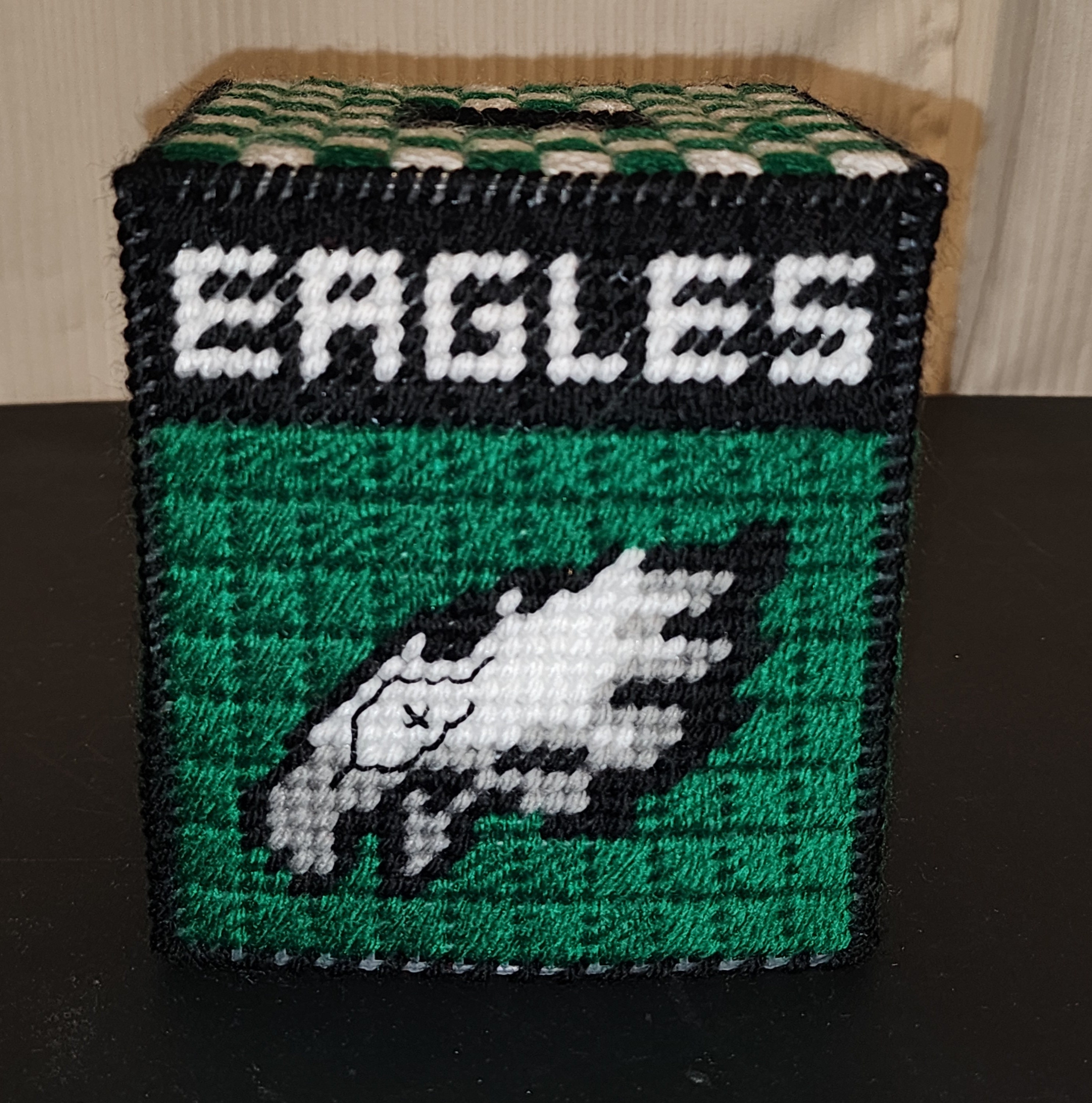 Philadelphia Eagles Tissue Box Cover - Etsy