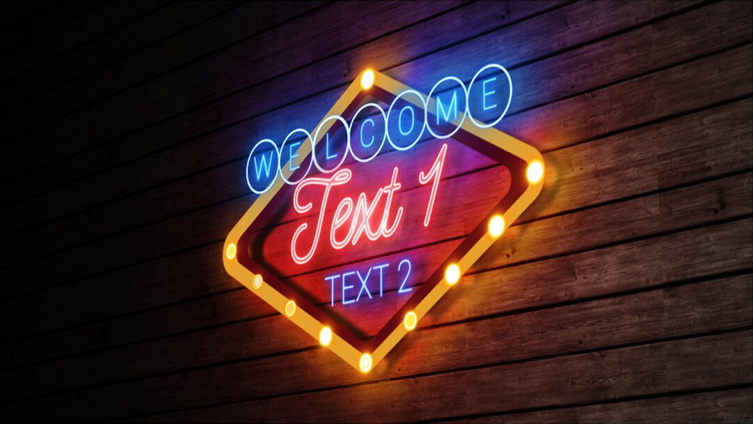 Custom Neon Board Video, Revamp Your Brand With a Mesmerizing Neon ...