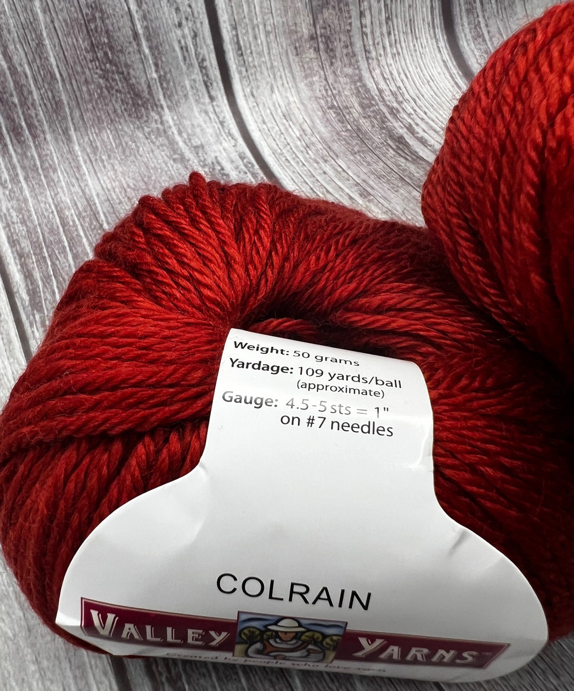 Valley Yarns Colrain Worsted Weight Peruvian, Merino, Tencel. 75 Gr 109 ...
