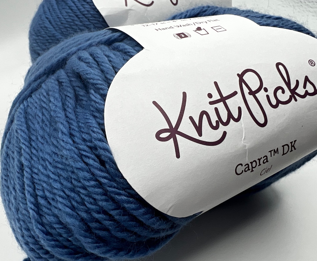 Knit Picks Capra DK in Ciel. an Amazing Peruvian Merino and Cashmere ...