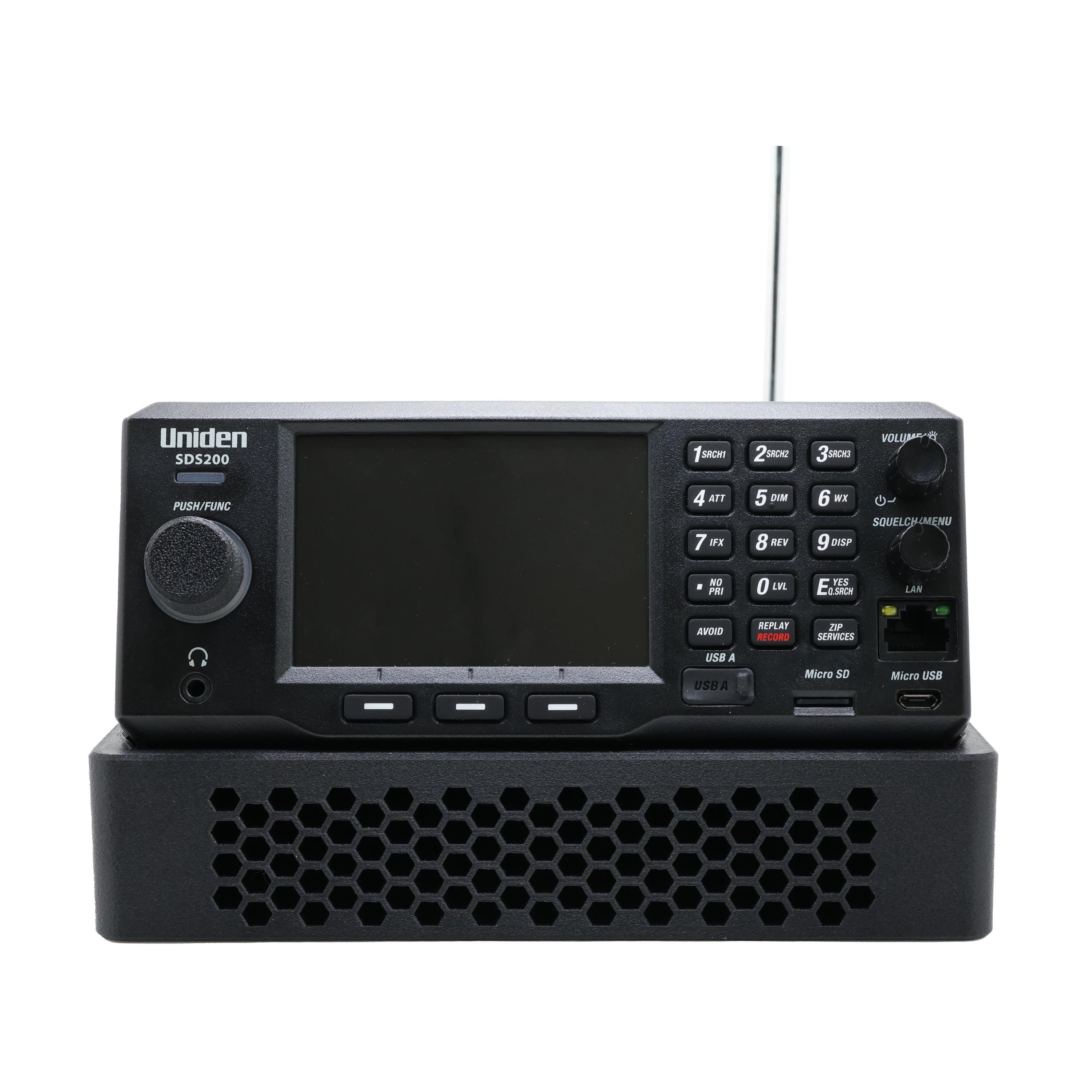 Ultimate Desk Stand for Uniden SDS200 Radio Scanner - Comes With Free ...