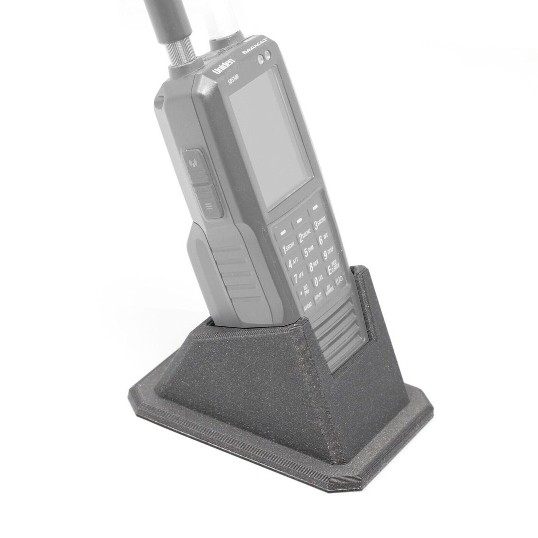 Uniden SDS100 Angled Wide-base Drop-in Desk Stand With Grip Foam Base ...