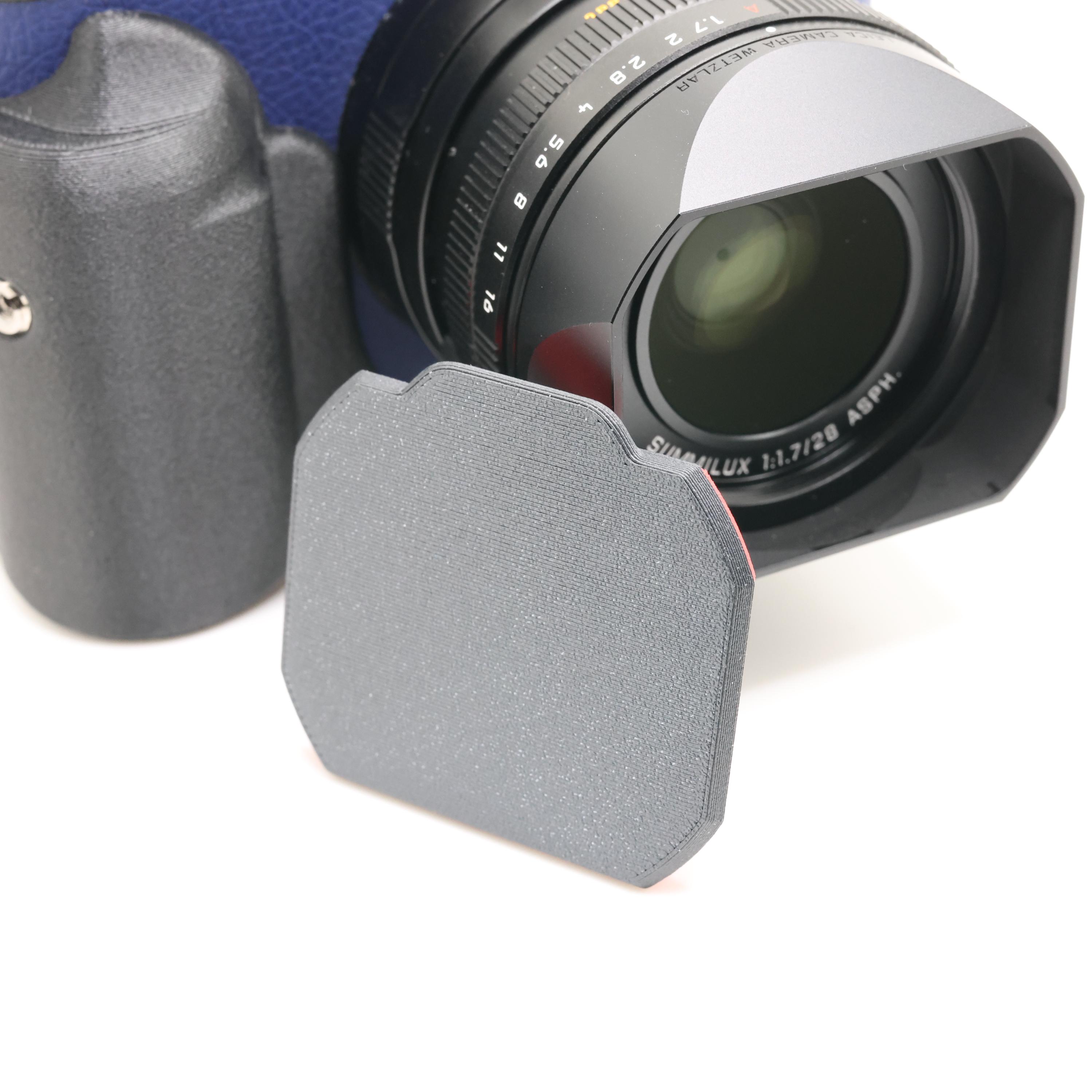 Snap-on Lens Cap for Leica Q3 Oem Square Hood - UNCONDITIONAL LIFETIME ...