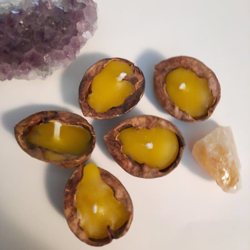 Floating Walnut Candles - Etsy