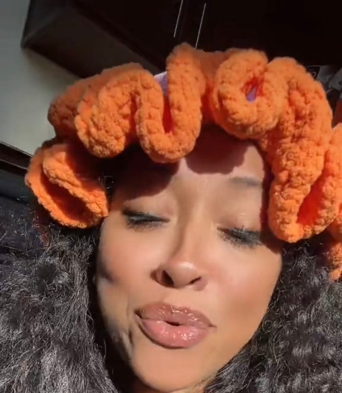 Crochet Bucket Hat Y2K Fashion Handmade 90's Style Hat Wavy Brim Bucket ...