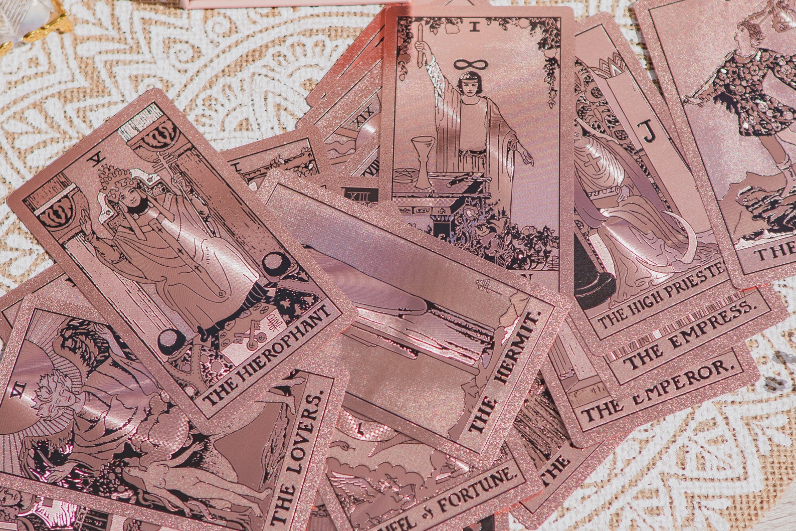 Pink Tarot Deck in Box Tarot Cards Oracle Card Deck - Etsy