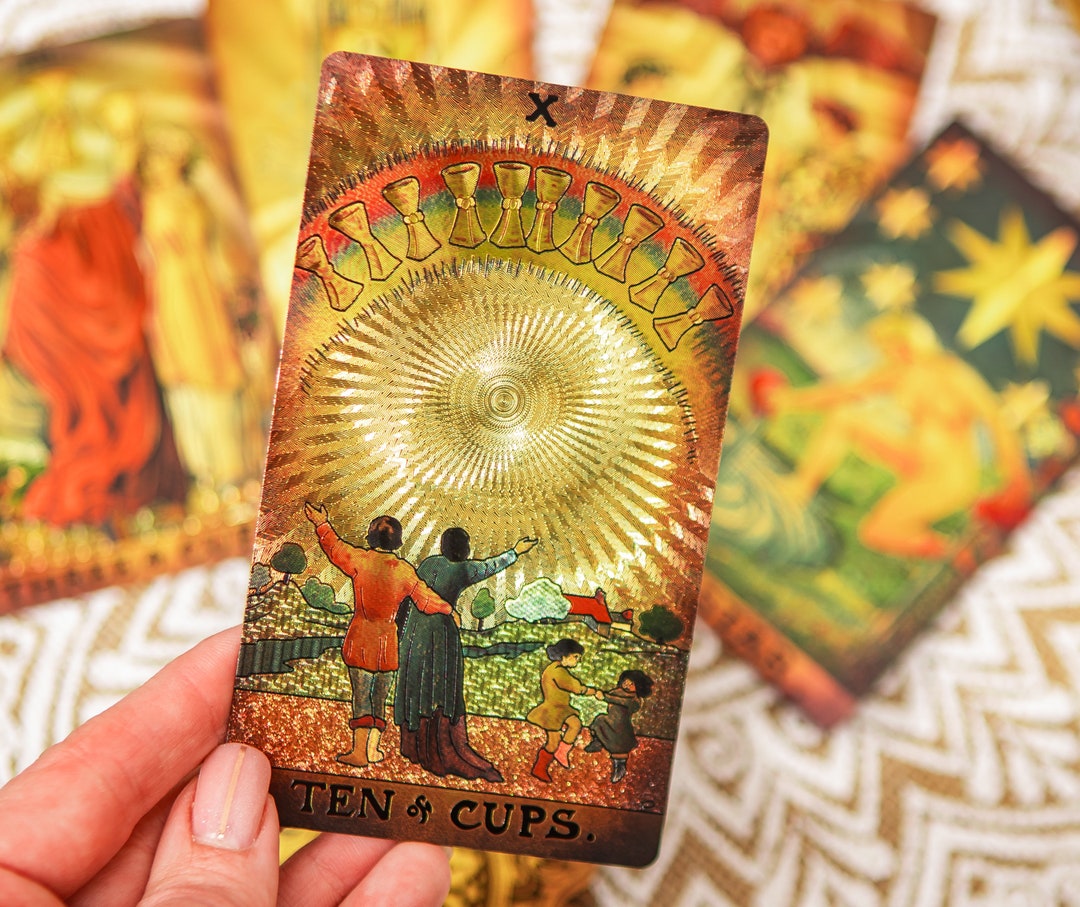 Personalized Tarot Deck, 78 Card Classic Tarot Cards With Guidebook ...