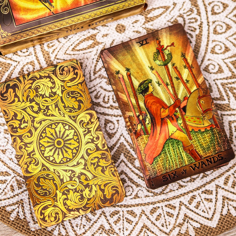 Antique Tarot Cards - Etsy