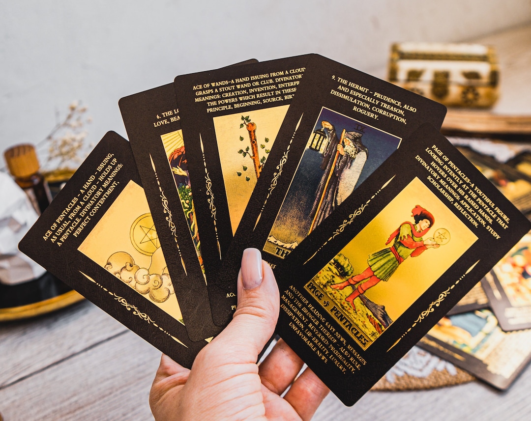 Tarot Deck With Meanings, Tarot Deck With Keywords, Beginners Tarot ...