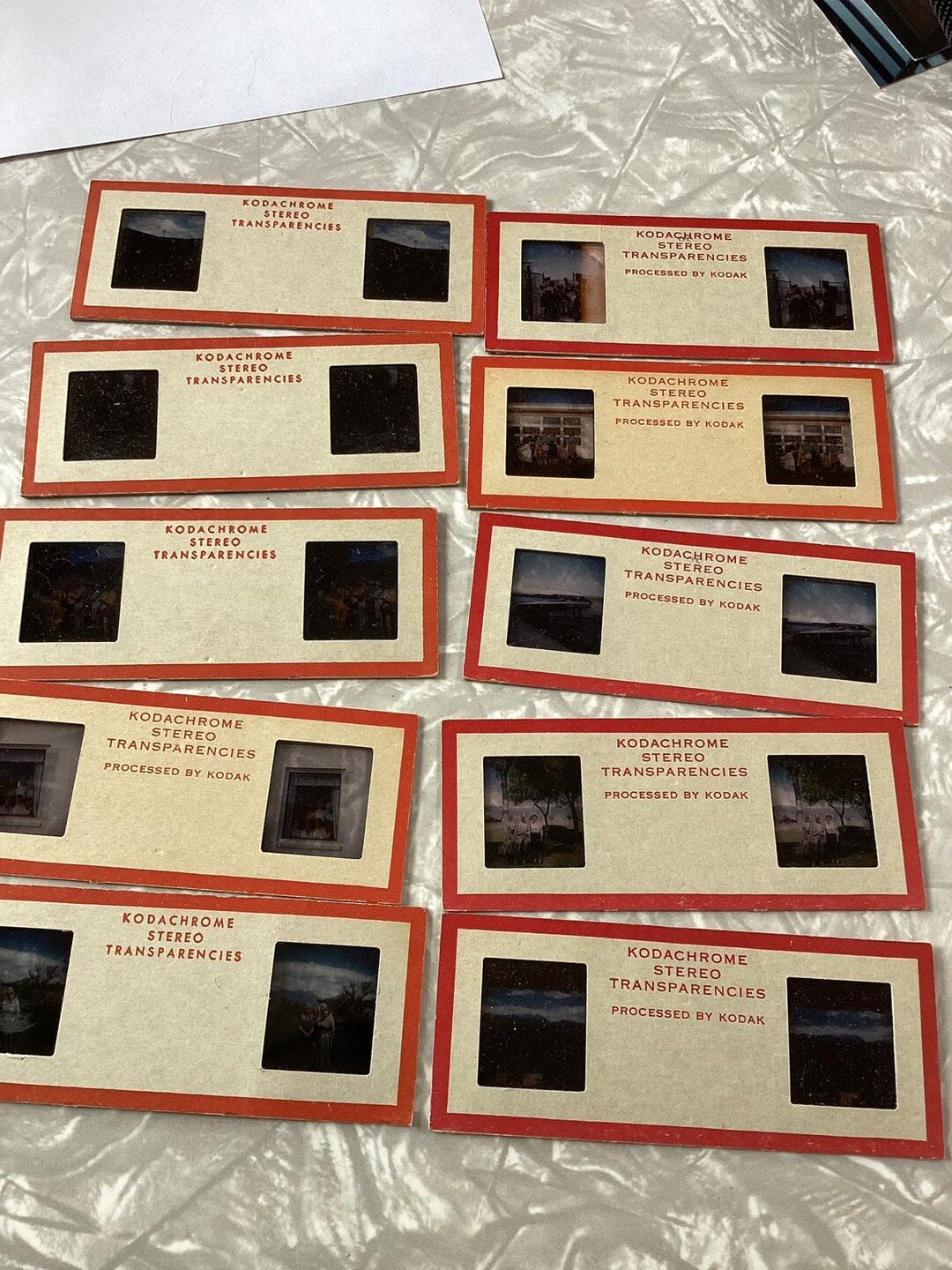 Lot of 10 Kodachrome Stereo Slides 1950s Salida Boat Races Plus - Etsy