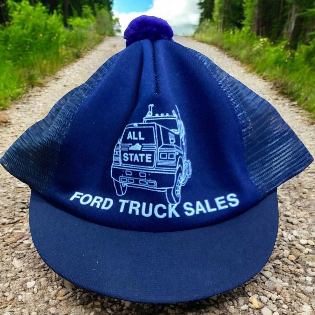 Vintage Snapback All State Ford Truck Sales Pom Pom USA Hat Cap - Etsy