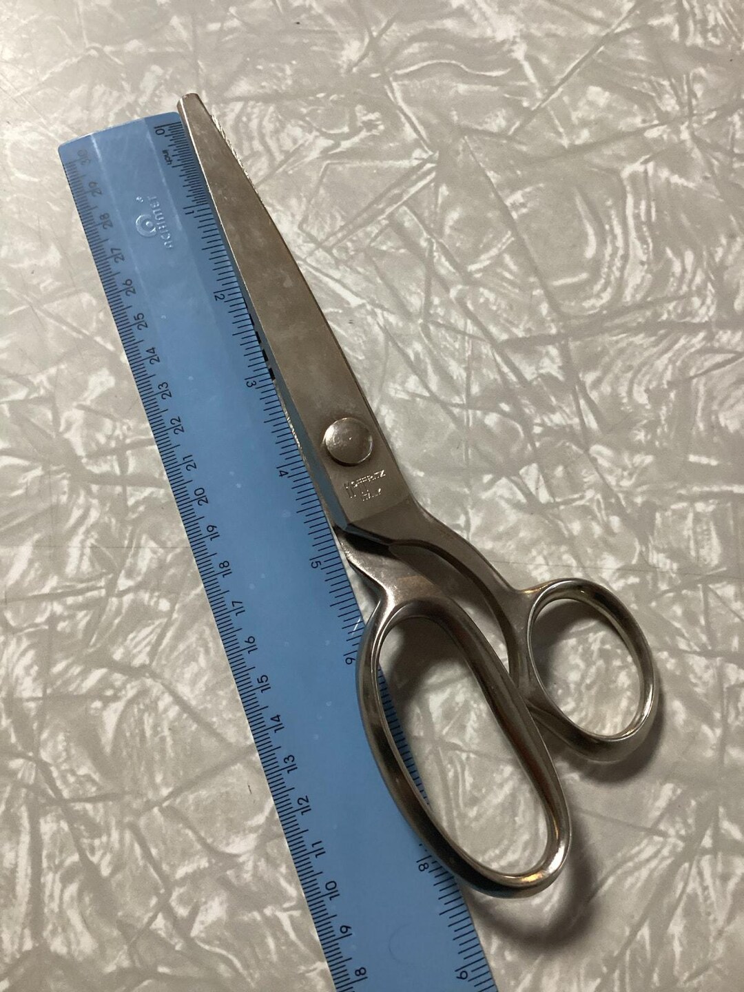 Hoffritz Italy 8.5” Pinking Shears Scissors Heavy Excellent - Etsy