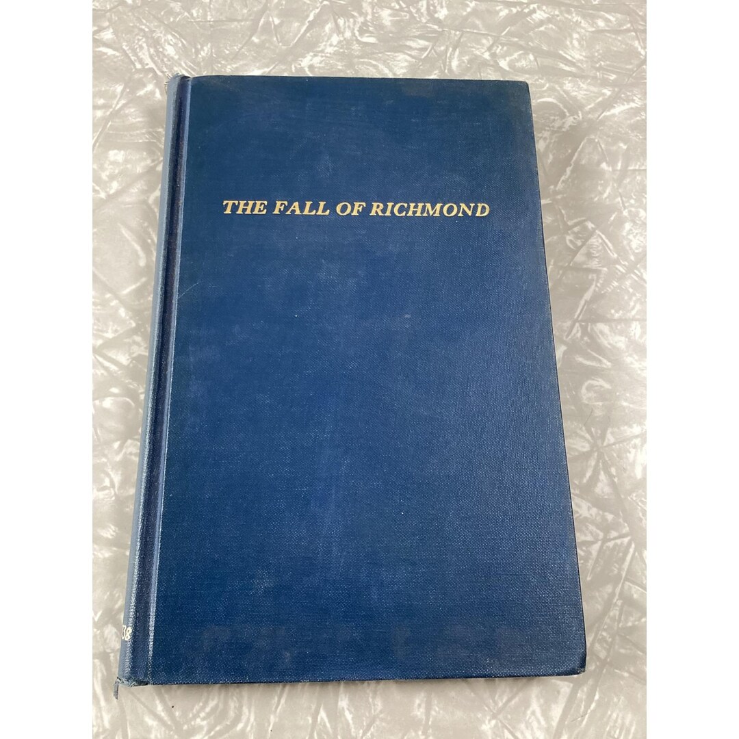 The Fall of Richmond 1960 Book Patrick History Civil War Edition - Etsy