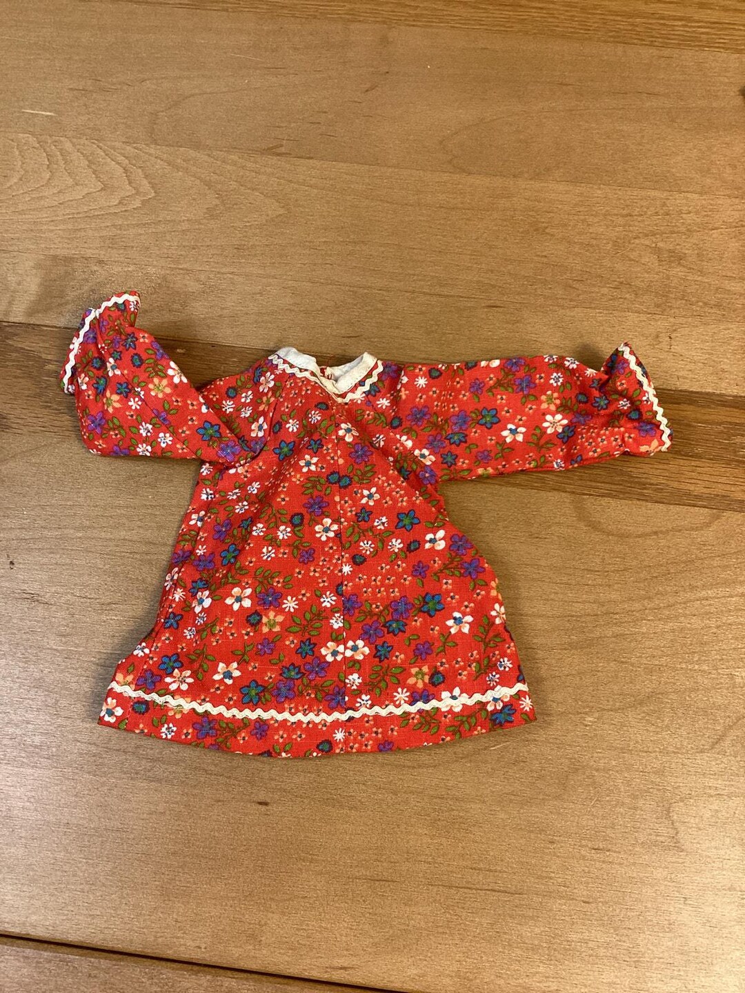 Vintage Red Floral MOD Doll Dress Mattel Vogue Ideal Barbie Tammy - Etsy