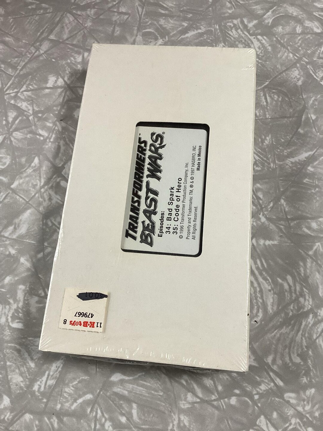 Vintage Transformers Beast Wars VHS Factory Sealed PROMO Animation RARE ...