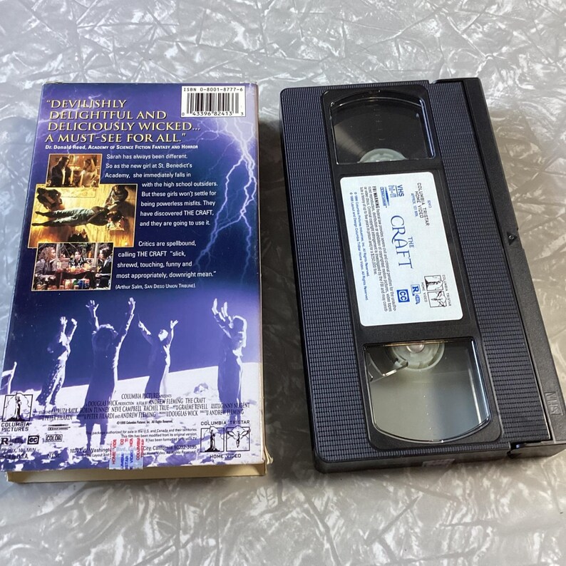 The Craft VHS Movie Welcome to the Witching Hour 1996 Columbia Pictures ...