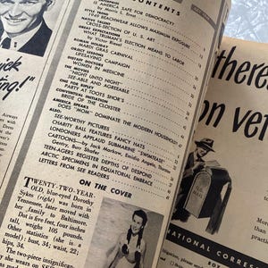SEE Magazine July 1949 Dorothy Sykes Cover Truman Feature - Etsy