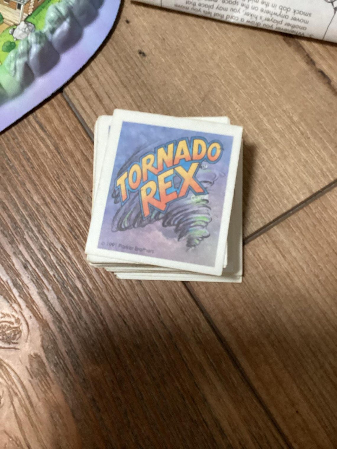 Tornado Rex Board Game Parker Brothers COMPLETE RARE Vintage 1991 ...
