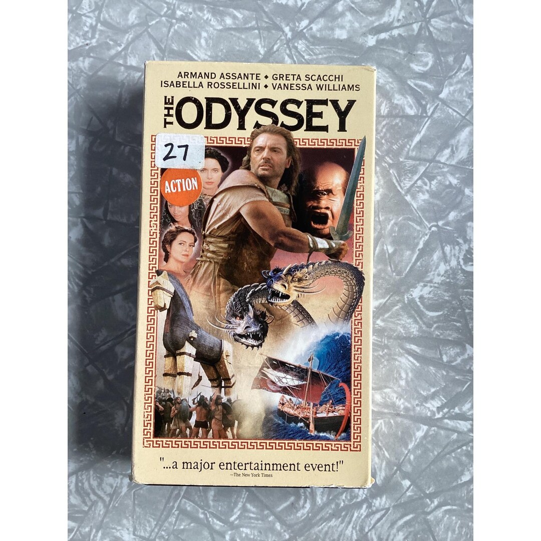 The Odyssey VHS 1997 Armand Assante Greta Scacchi Hallmark ...
