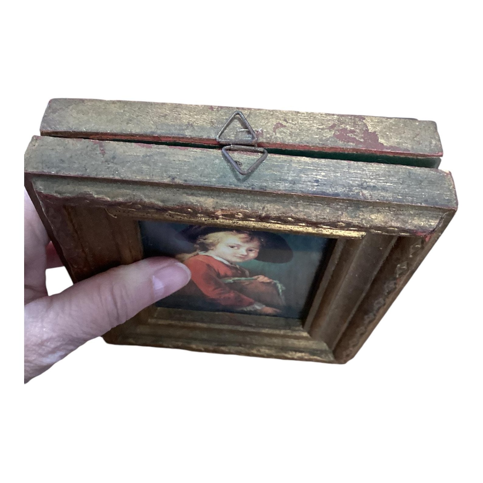 Vintage Framed Italy Infant Samuel Young Scholar Francois-hubert Artist ...