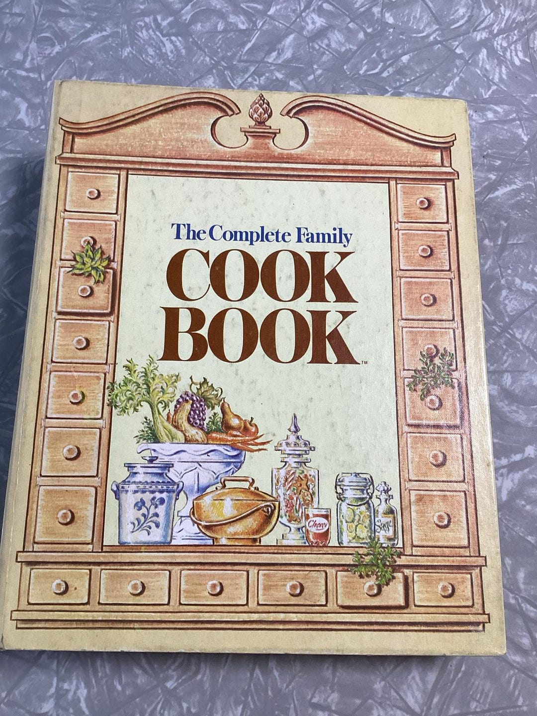 1972 the Complete Family Cookbook VINTAGE Ring Bound Recipes ...