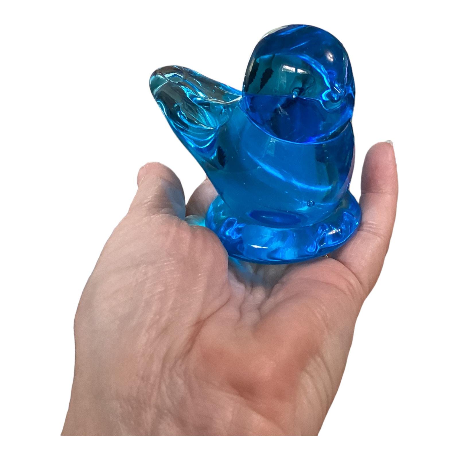 Cobalt Blue Glass Bird Sunny Day Bluebird Ray Ron 2014 Sticker Paper ...