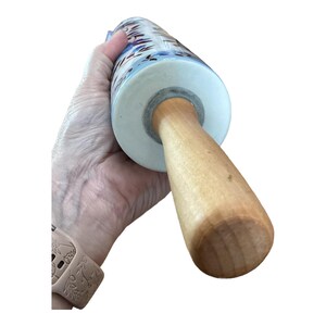 Anthropologie Petalpress Ceramic Rolling Pin Designed by 1canoe2 Retired Model Floral - Etsy