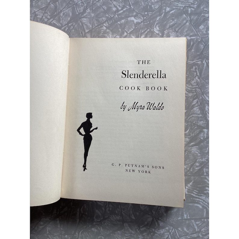 Slenderella Cook Book by Myra Waldo 1957 Vintage Diet Recipes - Etsy