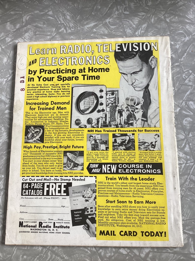 Stag Magazine Adventure December 1960 Stories Photos Mens Interest - Etsy