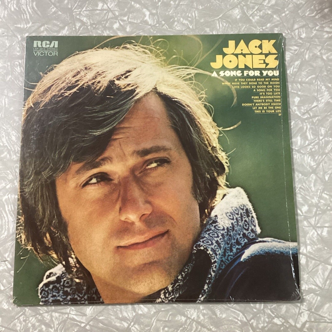 Vintage LP Jack Jones A Song for You Promo Shrink Wrap LSP-4613 RCA - Etsy