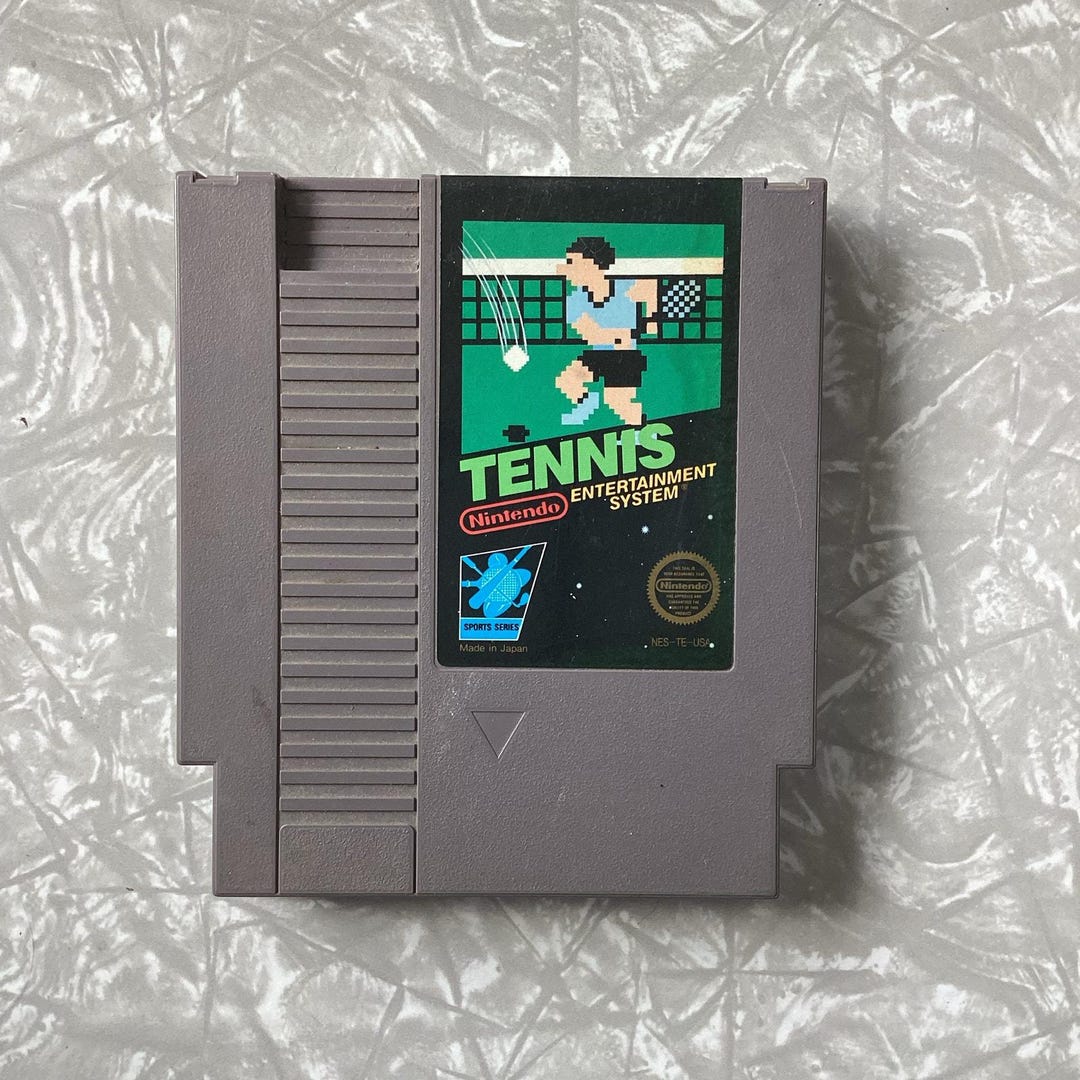 Nintendo NES Tennis Cartridge Only 1985 - Etsy