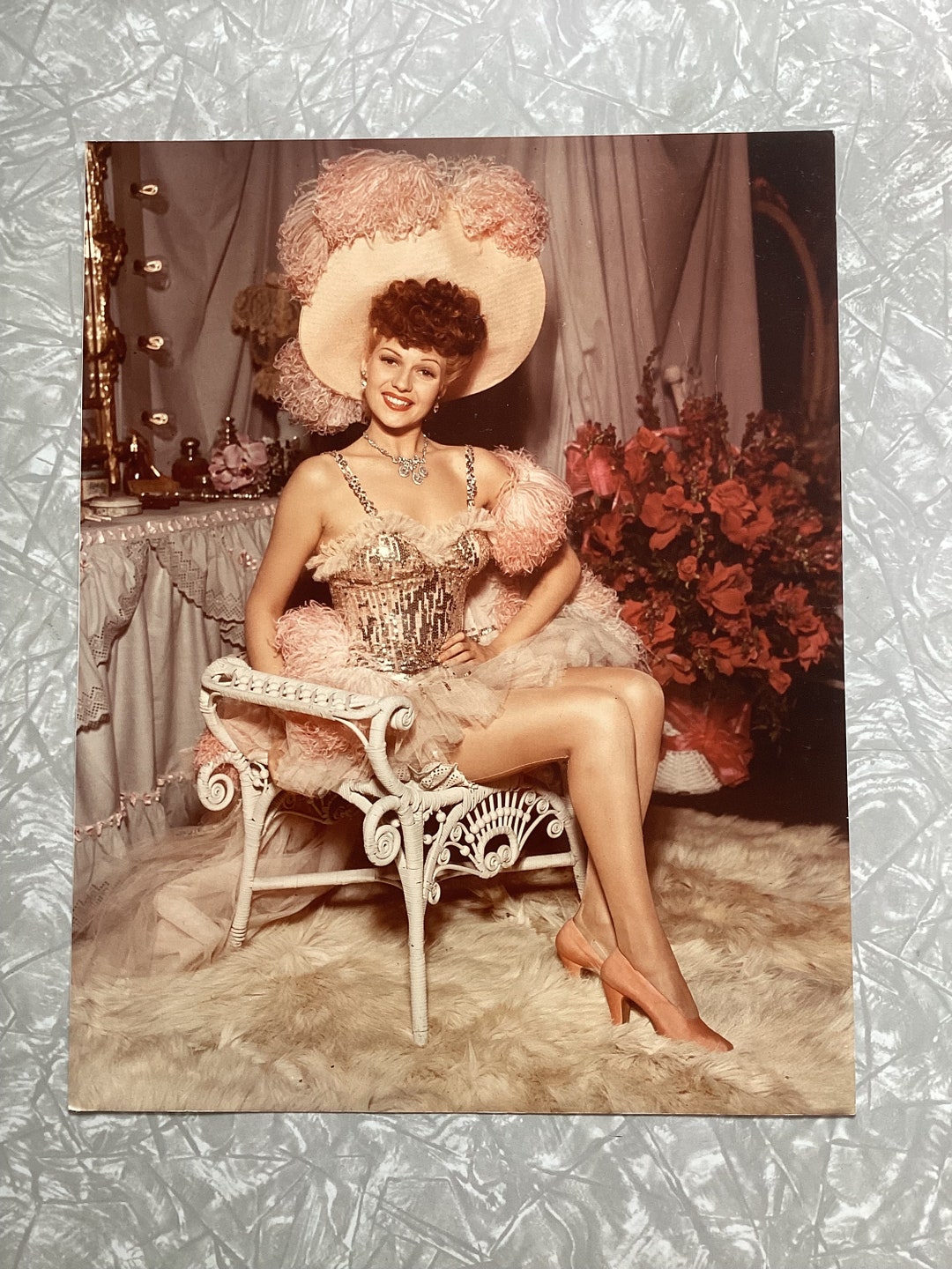 11x14 Rita Hayworth Photo Print Unusual Pose Seldom Seen Photograph Iconic Posing - Etsy