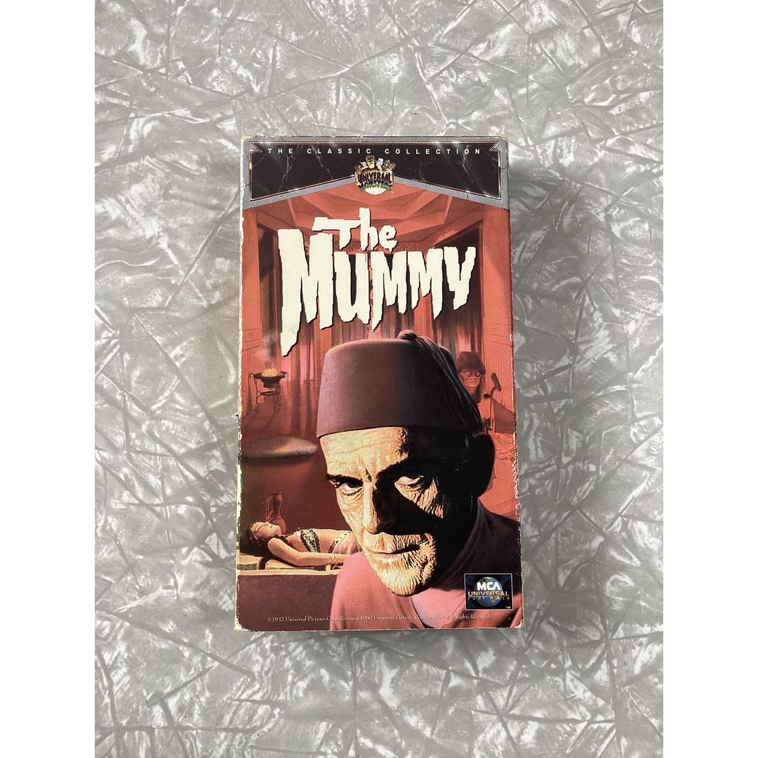 The Mummy Classic Collection VHS Movie MCA Universal Home Video 1992 ...