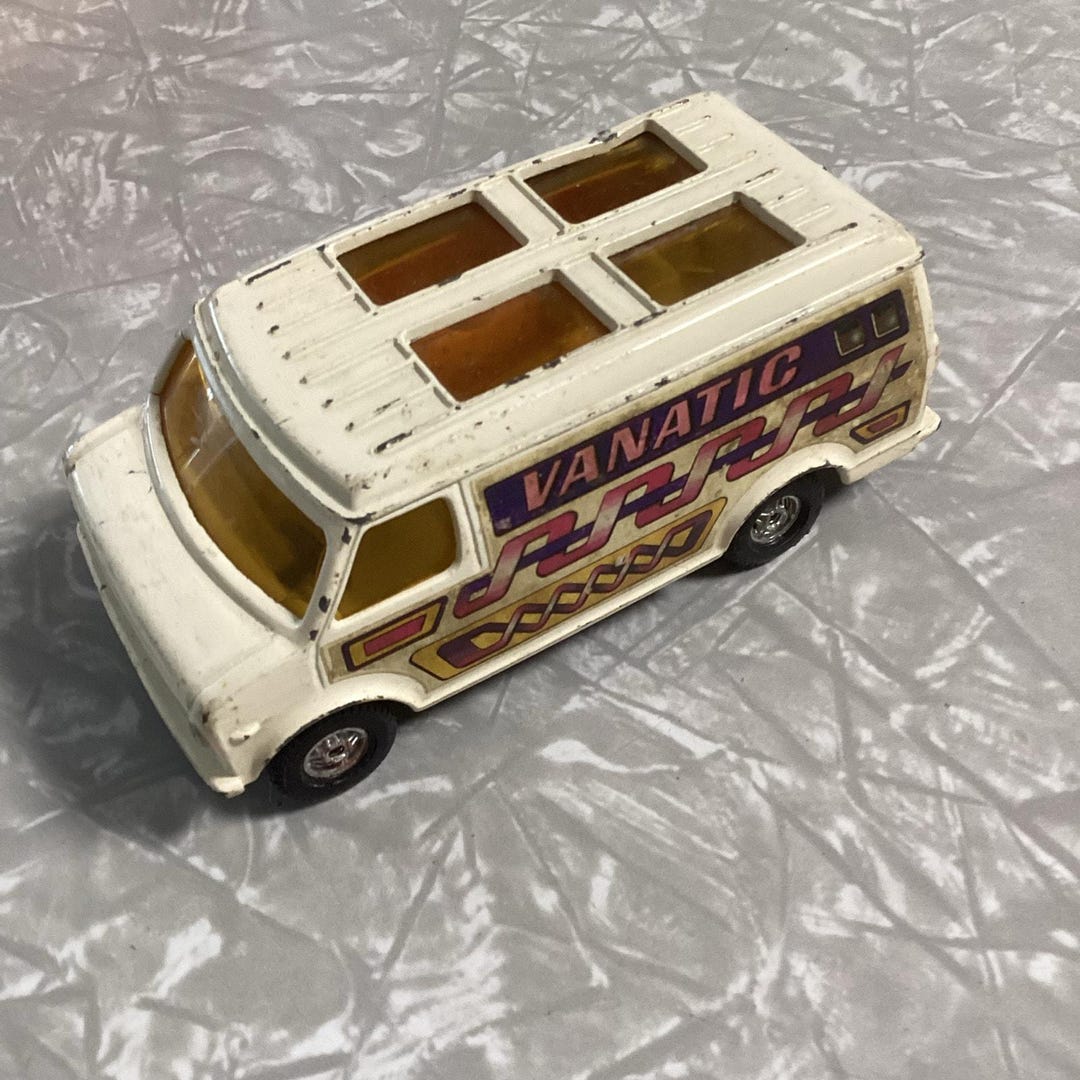 Corgi Chevrolet Custom Van VANATIC No 431 Die Cast Loose Rare White ...