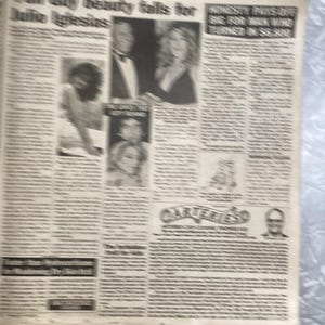 Vintage 1984 Globe Tabloid Gossip Magazine Newspaper Heather Thomas ...