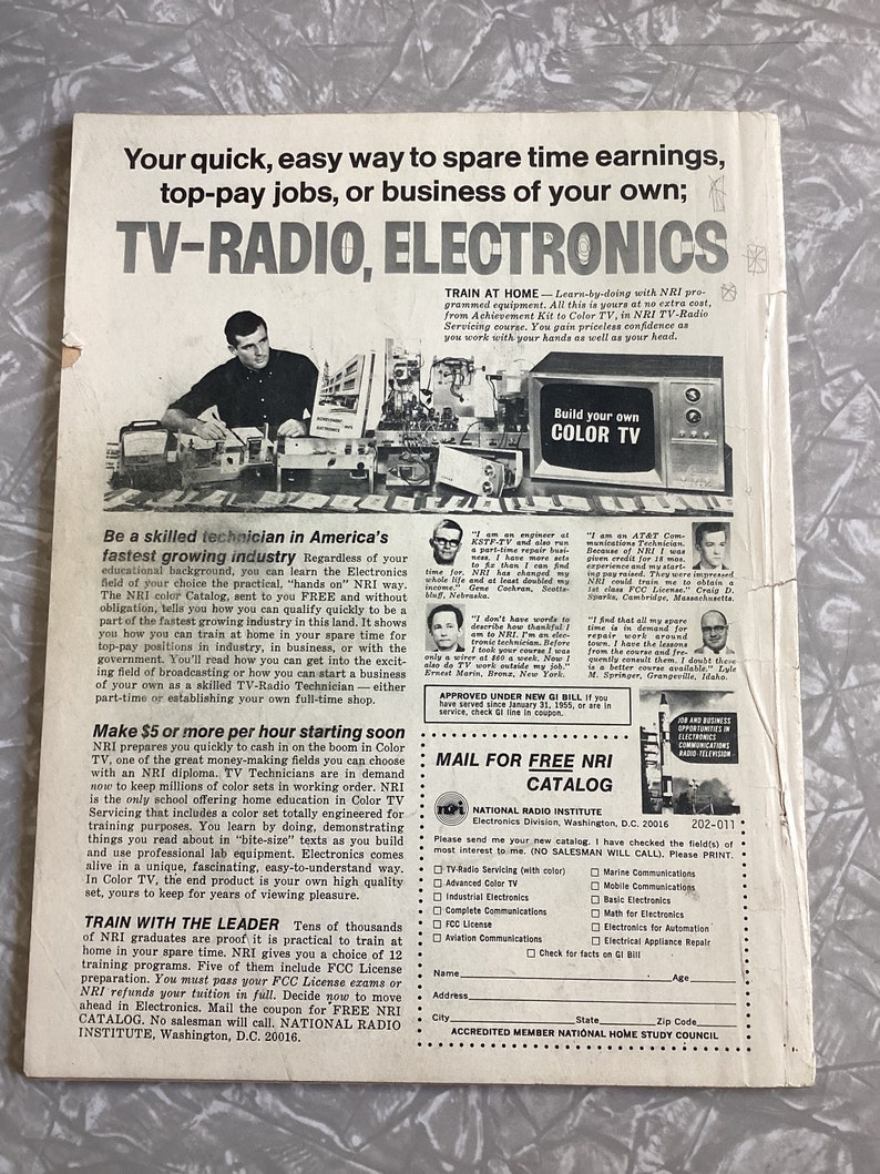 Stag Magazine Adventure February 1971 Stories Photos Mens Interest - Etsy