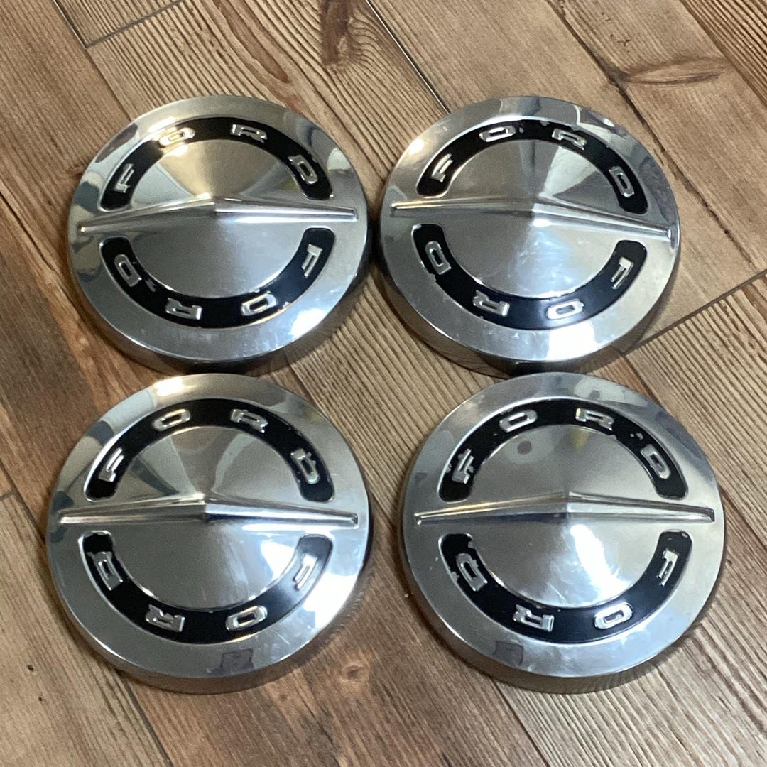OEM Ford 1964 Galaxie 500 Fairlane Wheel Covers Hub Caps Dog Dish Set ...
