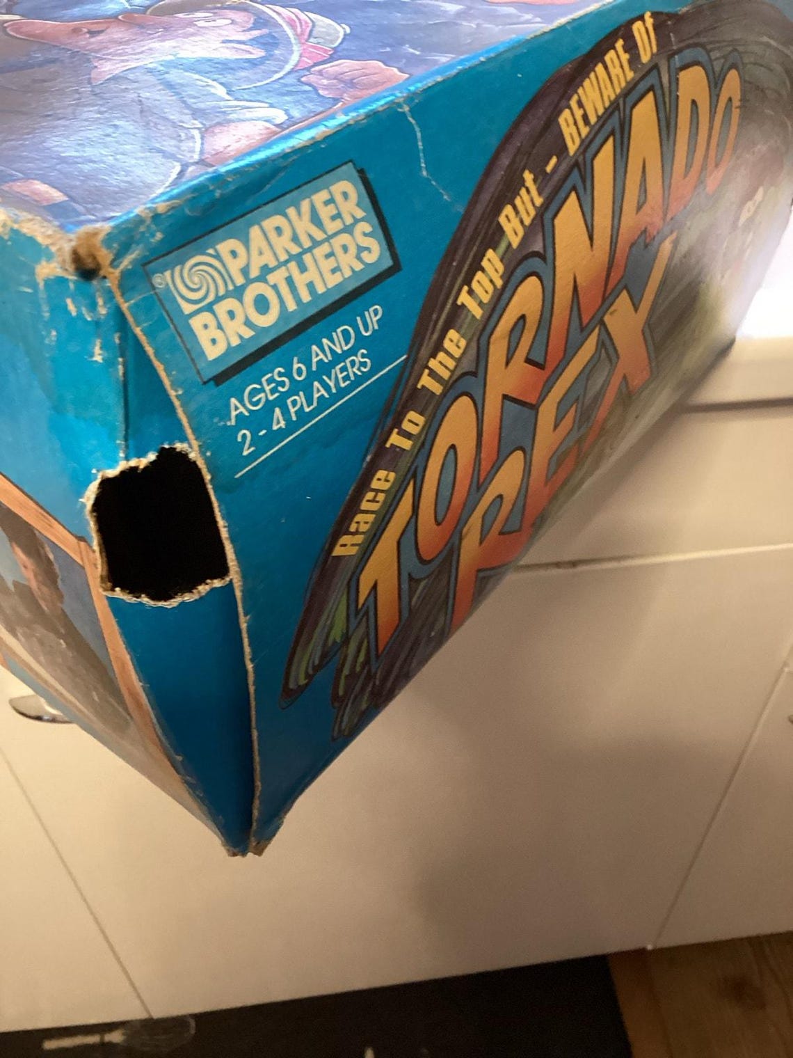 Tornado Rex Board Game Parker Brothers COMPLETE RARE Vintage 1991 ...