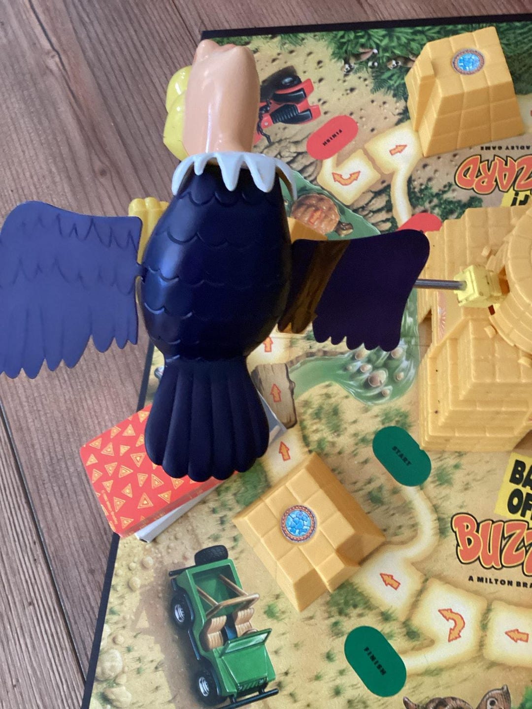 Vintage Milton Bradley 1990 Back off Buzzard Board Game Complete - Etsy