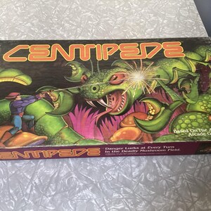 Rare Vintage Centipede Board Game 1983 Milton Bradley - Etsy