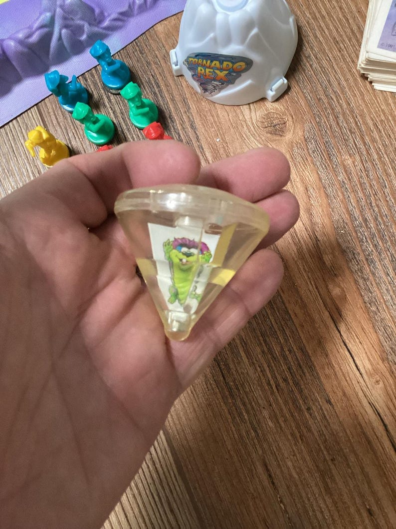 Tornado Rex Board Game Parker Brothers COMPLETE RARE Vintage 1991 ...