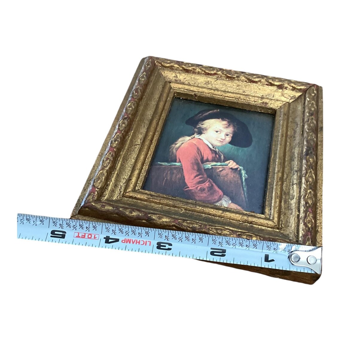 Vintage Framed Italy Infant Samuel Young Scholar Francois-hubert Artist ...